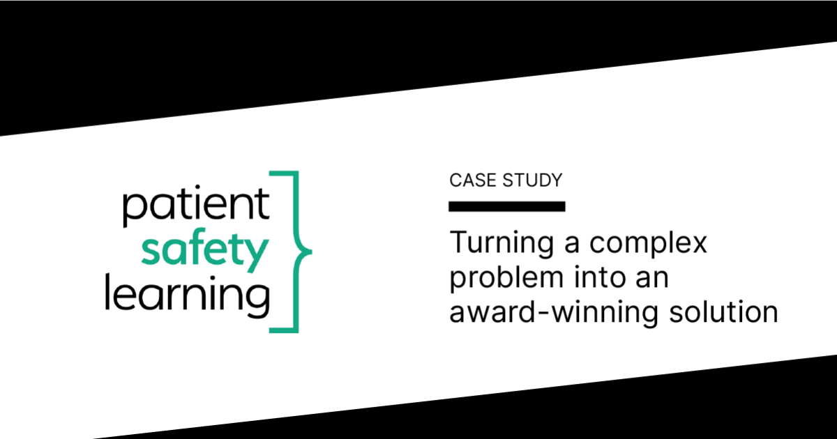 Patient Safety Learning | Case Studies | Brew Digital